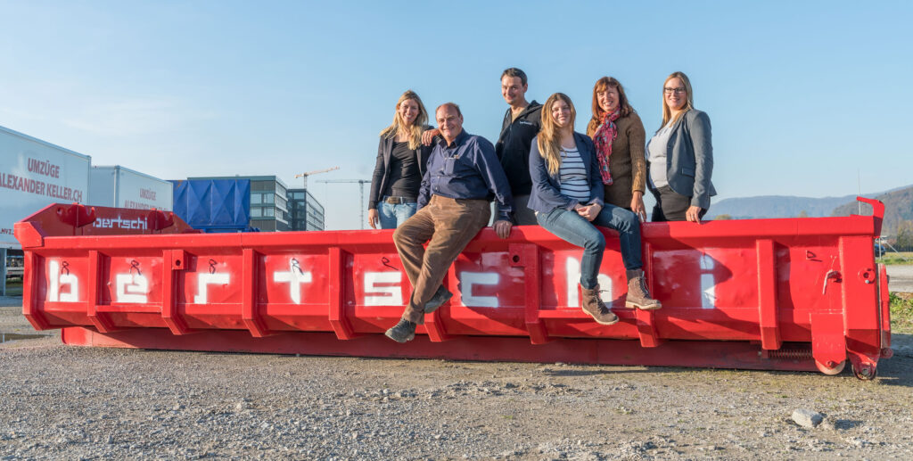 Über uns – Bertschi Mulden + Container Transporte AG